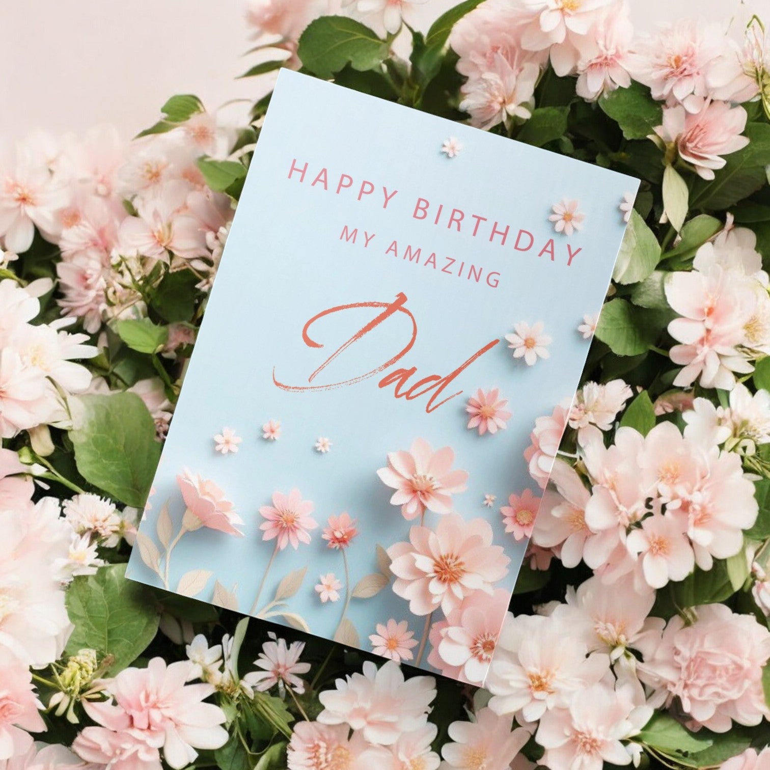 Happy Birthday Dad - Greeting Card – Minetoon
