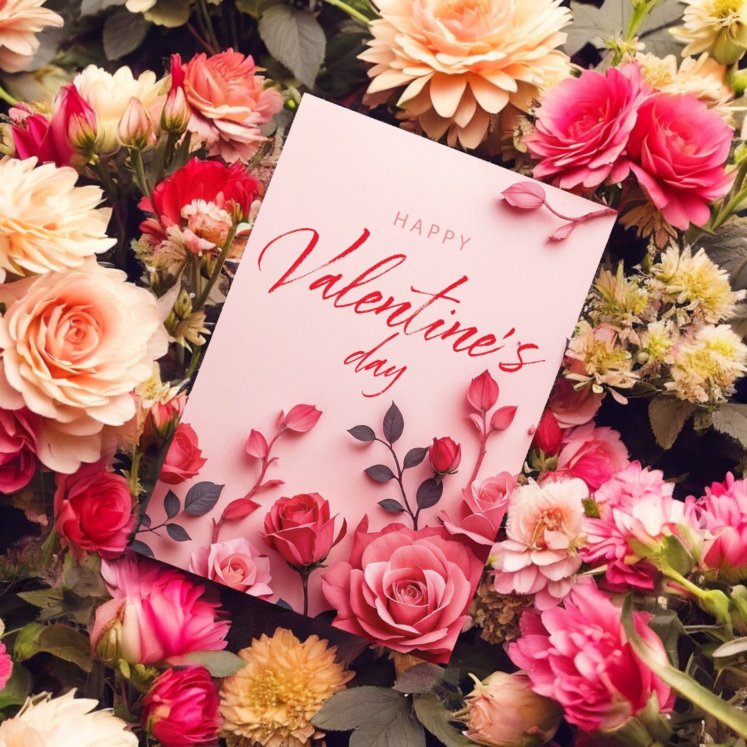 Happy Valentine - Greeting Card – Minetoon