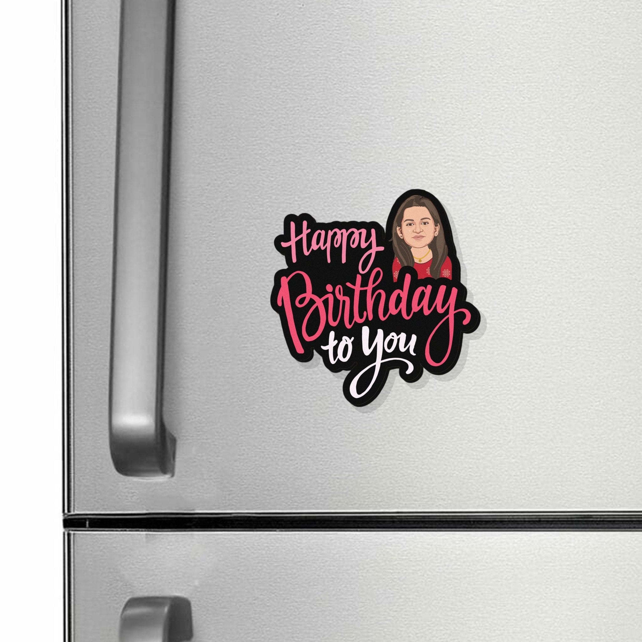 Happy Birthday - Fridge magnet – Minetoon